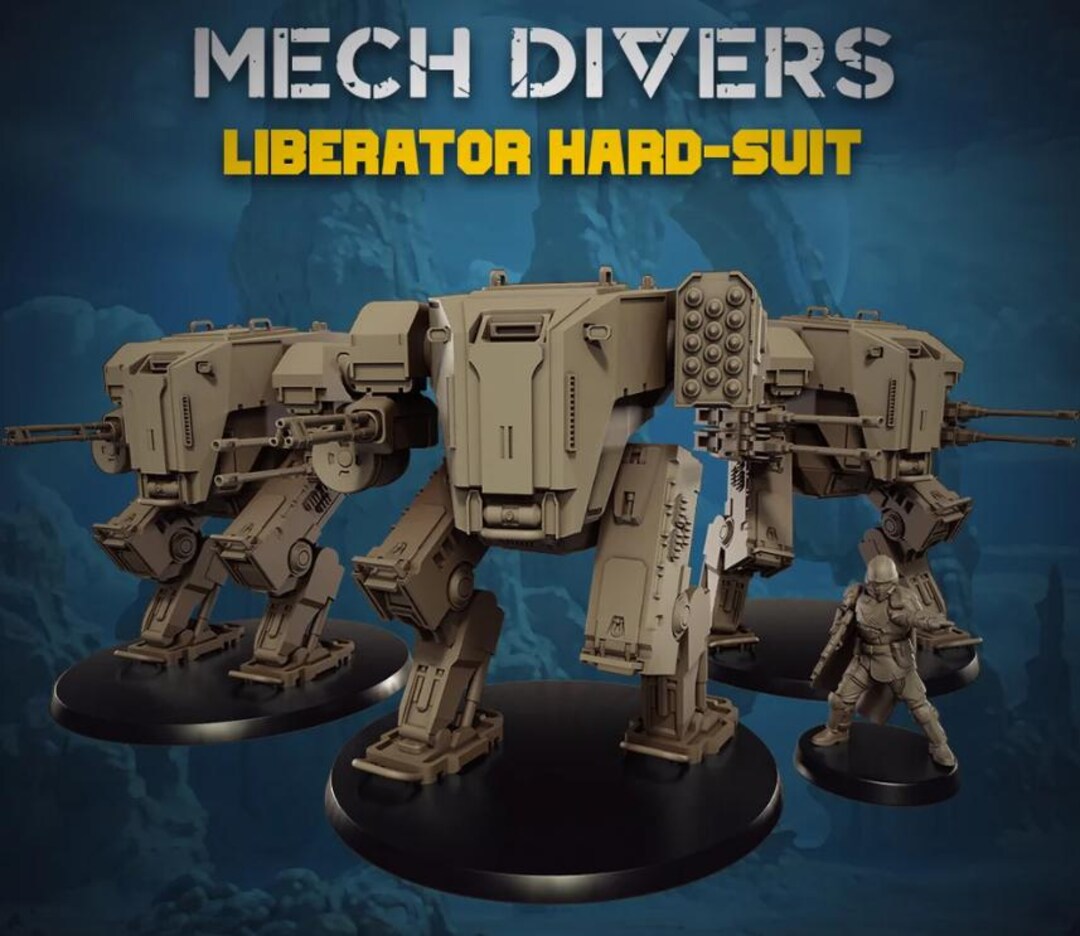 Heck Divers Liberator Hard Suit - Etsy