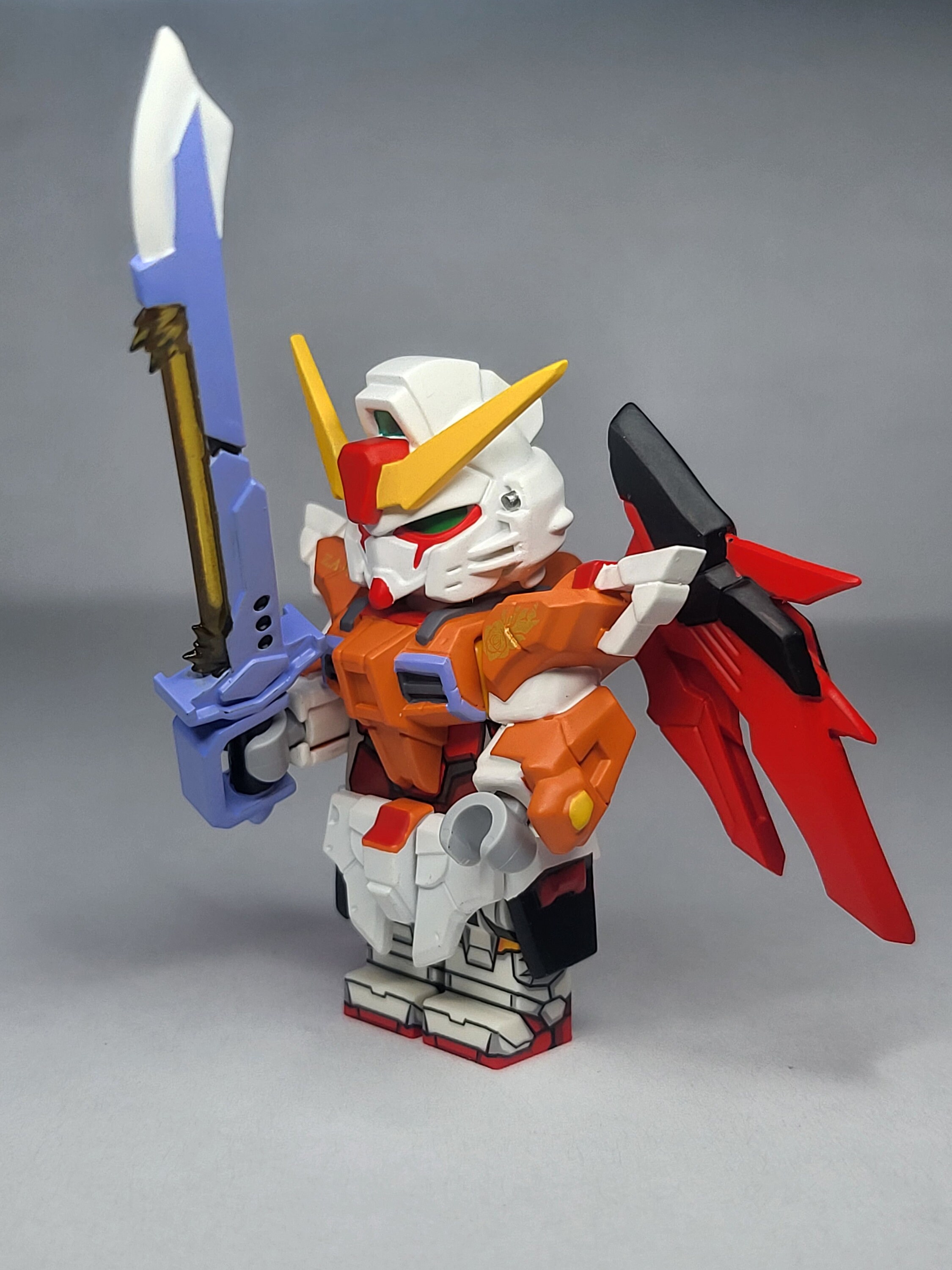 Custom Lego Gundam Destiny Gundam Heine Westenfluss Custom Minifigure ...