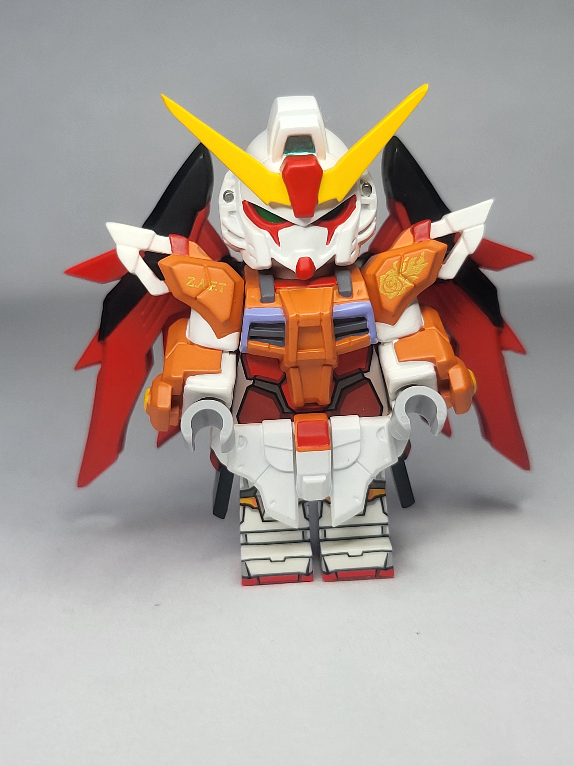Custom Lego Gundam Destiny Gundam Heine Westenfluss Custom Minifigure ...