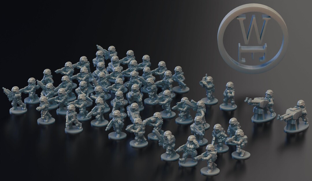 Voidship Troopers 6mm (epic Scale) - Etsy