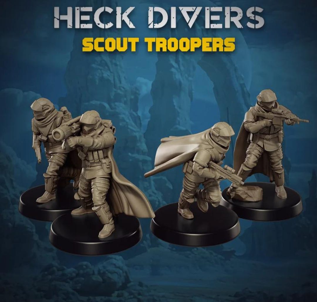 Heck Divers Scout Troopers - Etsy
