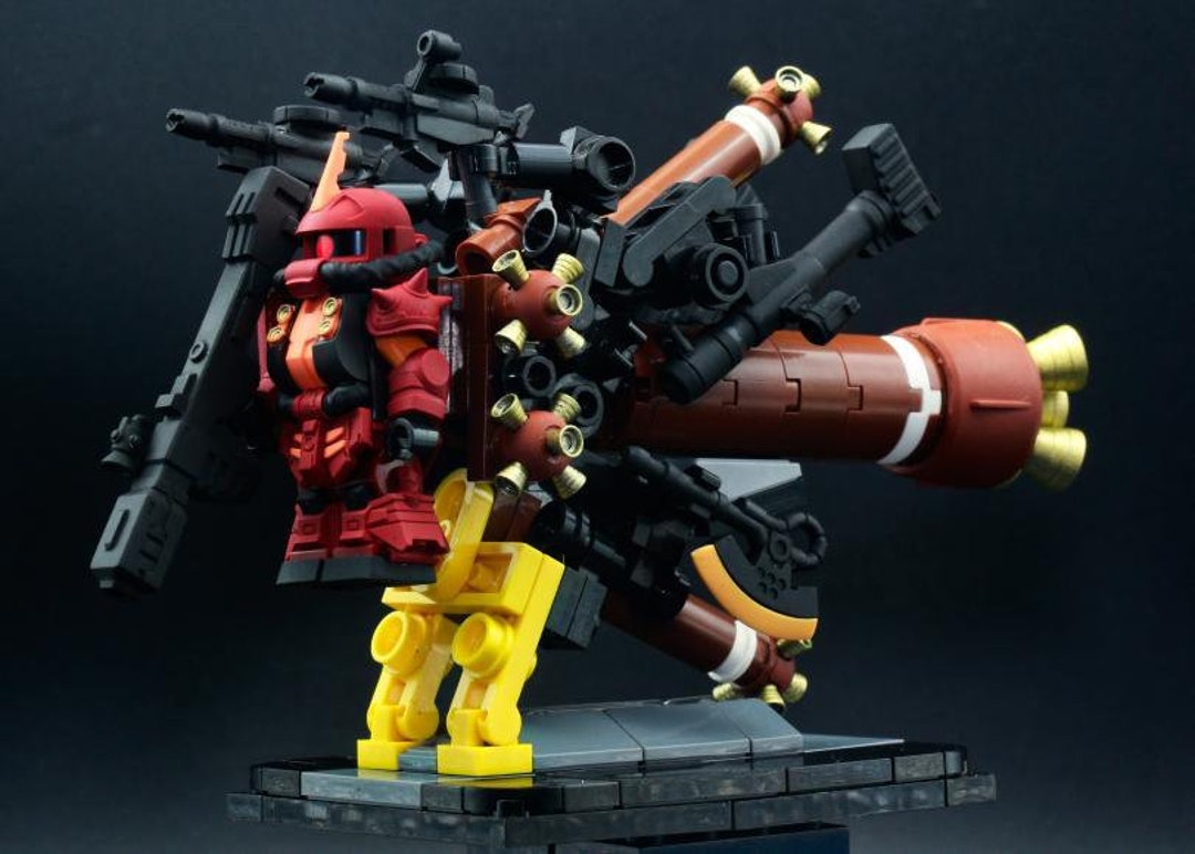 Custom Lego Gundam Psycho Zaku II Mobile Suit Minifigure *PRE-ORDER* - Etsy