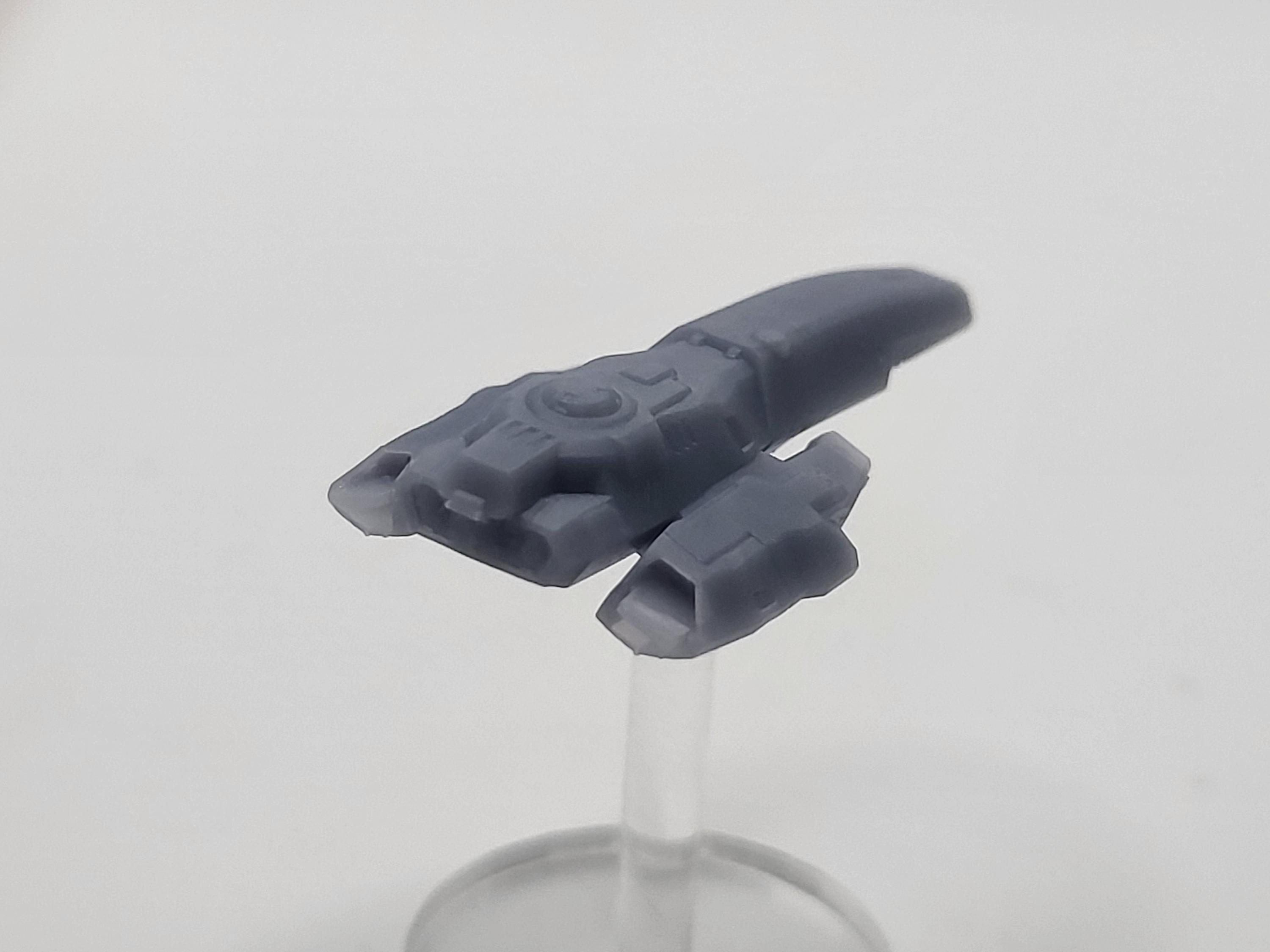 Warden Class Gunship 3d Printed Ship - Etsy