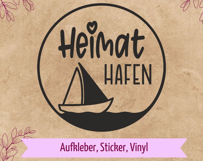 Aufkleber, Plott, maritim, Meer, Sticker, Spiegel, Wohndeko ...