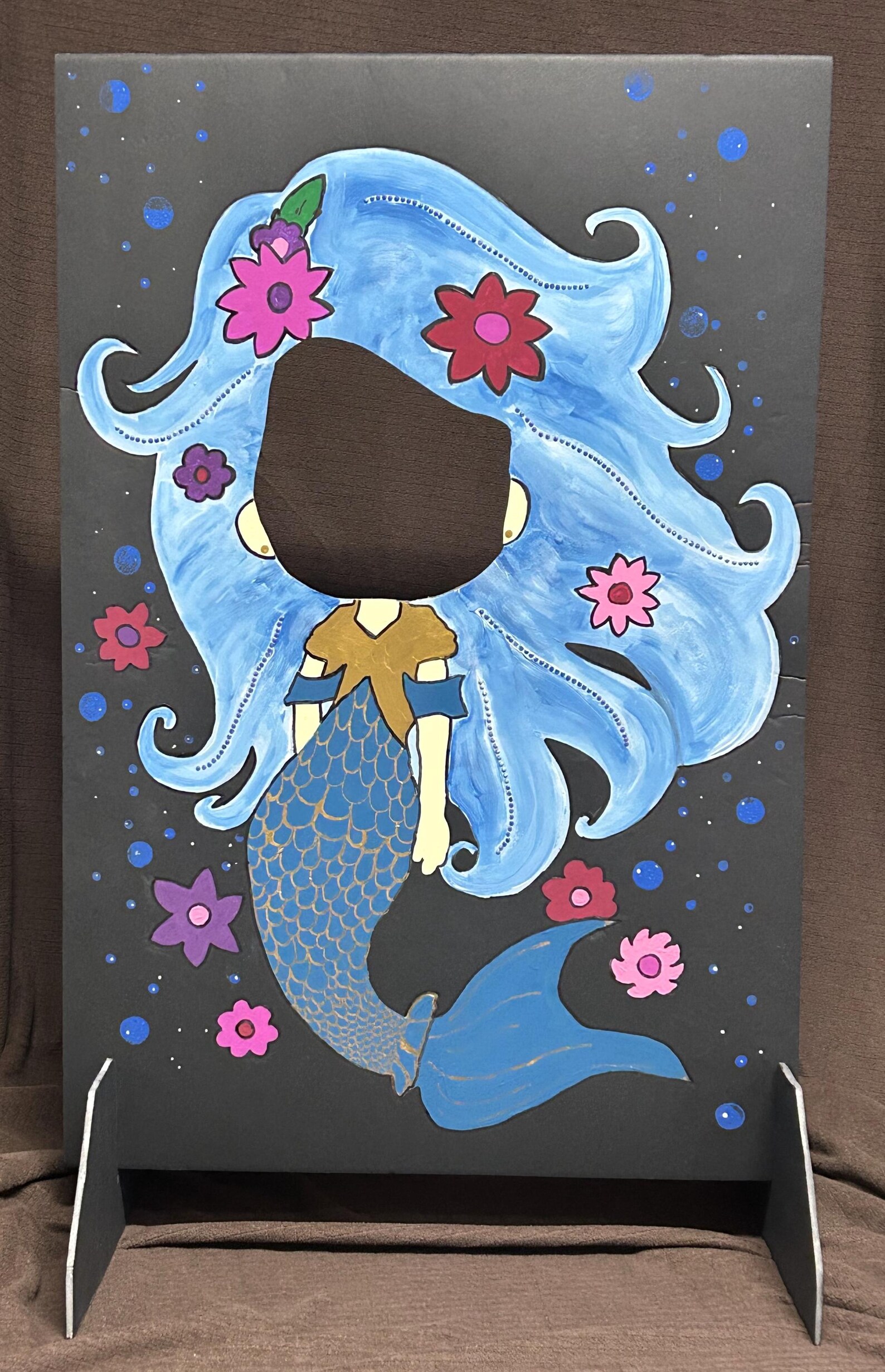 Kids Parties Photo Prop Board Mermaid - Etsy