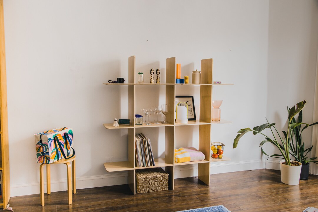 5x5 Flatpack Shelving Unit - Etsy