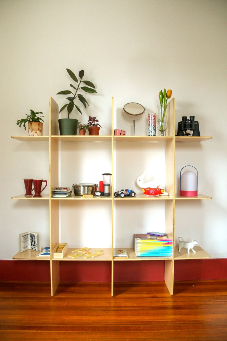 5x5 Flatpack Shelving Unit - Etsy