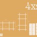 4x2 Grid Shelf Flatpack. - Etsy
