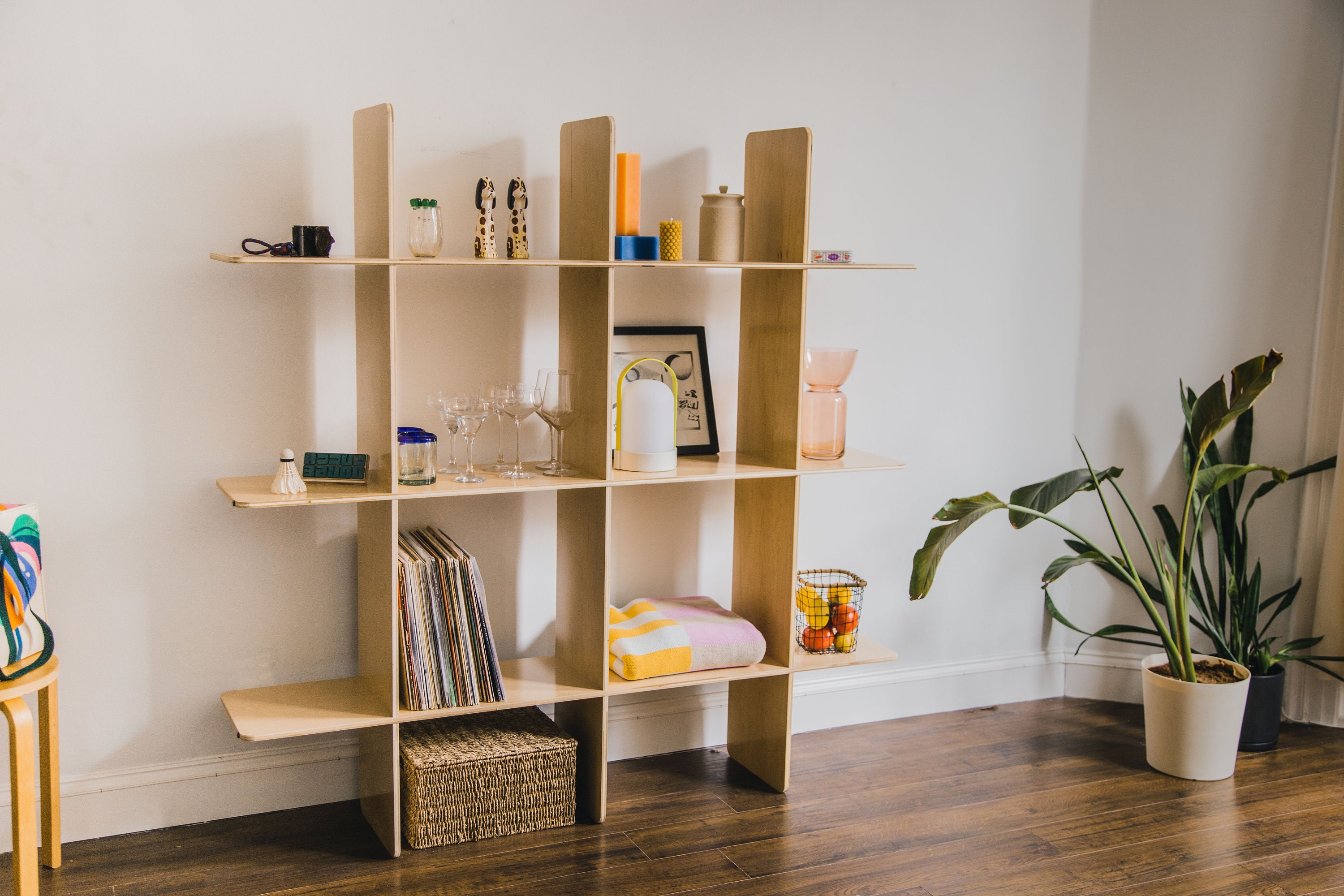 5x5 Flatpack Shelving Unit - Etsy