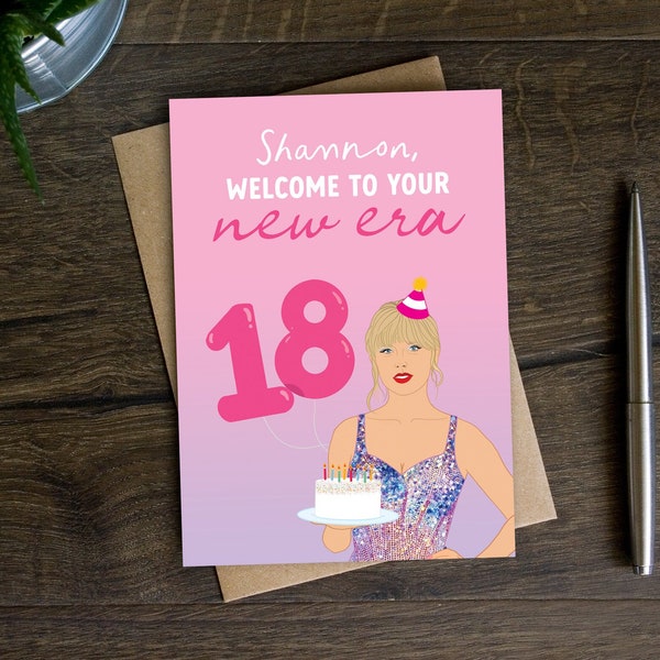 Girls 18th Birthday Cards - Etsy UK
