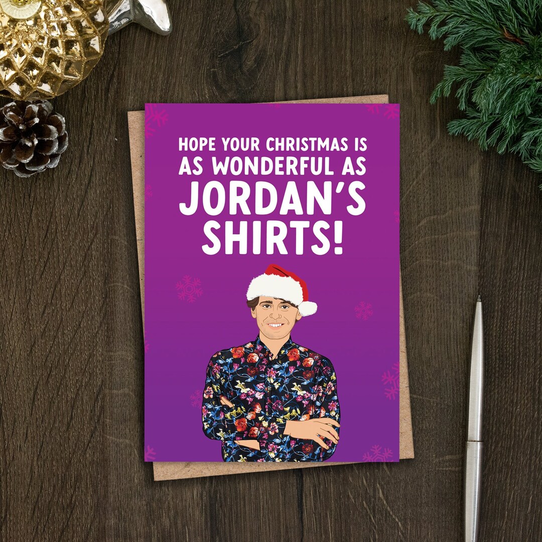 Funny Big Brother Christmas Card for Him, Jordan BB Xmas Card for ...