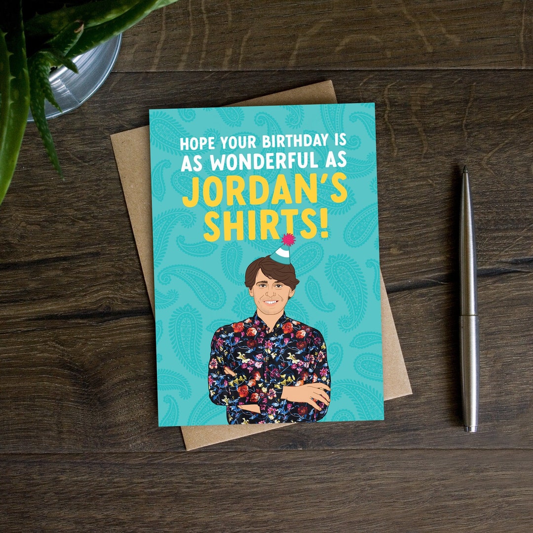 Funny Big Brother Birthday Card for Her, Jordan BB Bday Card for Friend ...