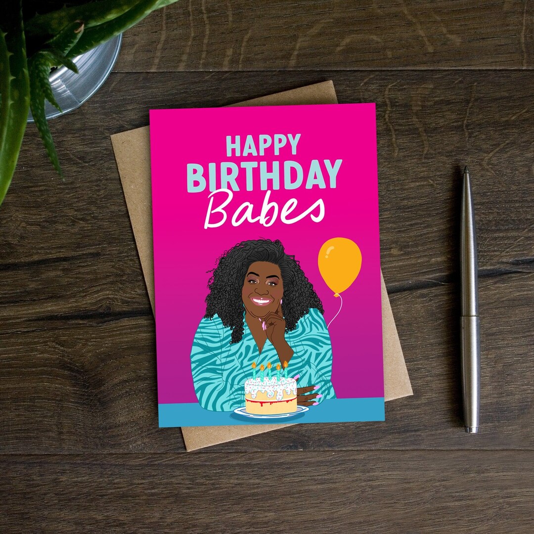Funny Alison Hammond Birthday Card for Her, for Friend, Mum, Sister ...