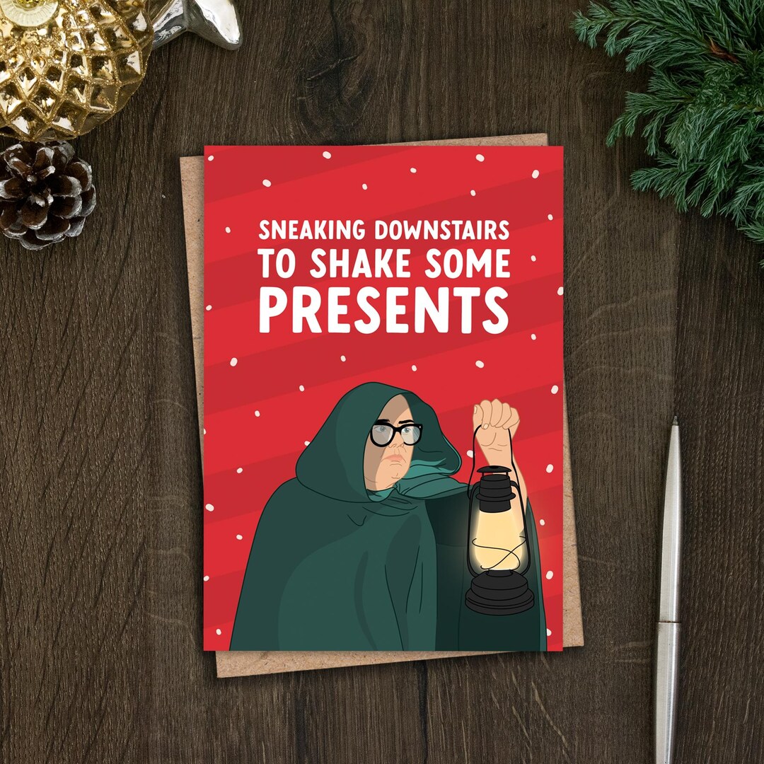 Funny Alan Carr Meme Christmas Card for Traitors Fan, for Her, Mum ...