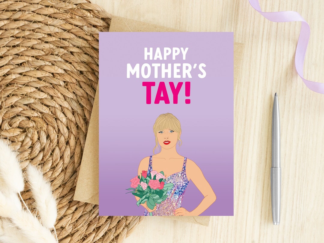 Funny Mother's Day Card for Swifty, Pop Music Lover, Country, Eras Tour ...