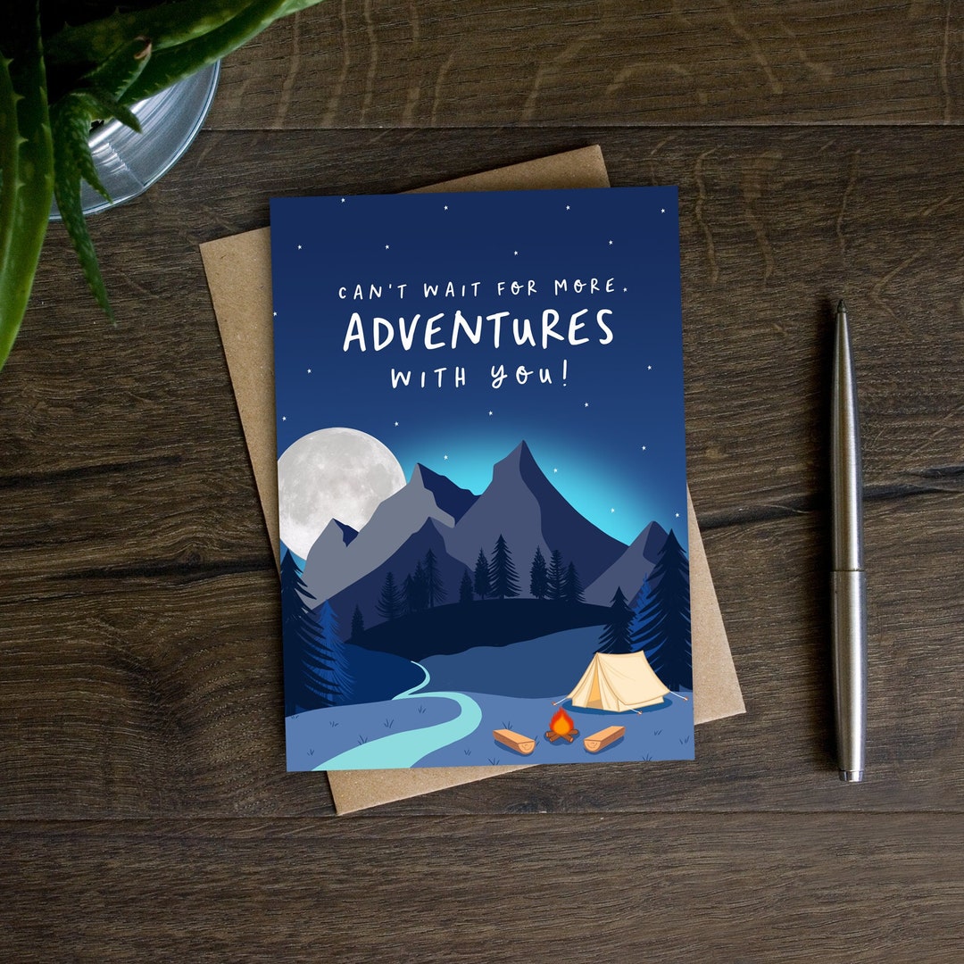 Adventure Anniversary Card for Boyfriend, Husband Wedding Anniversary ...