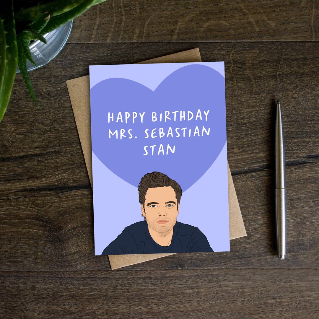 Funny Birthday Card for Her | Celebrity Crush Bday Card for Friend ...
