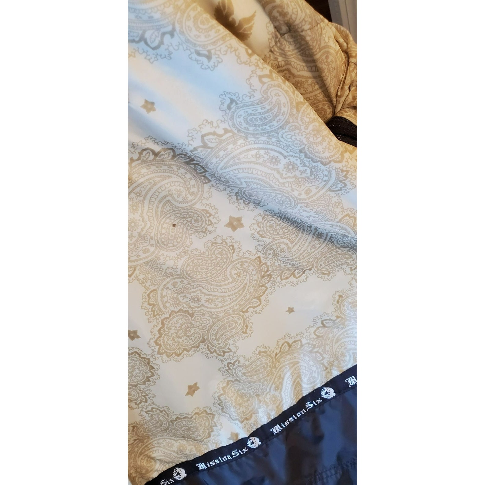 Mission Six Cream Brown Snowboarding Ski Jacket Good Condition - Etsy