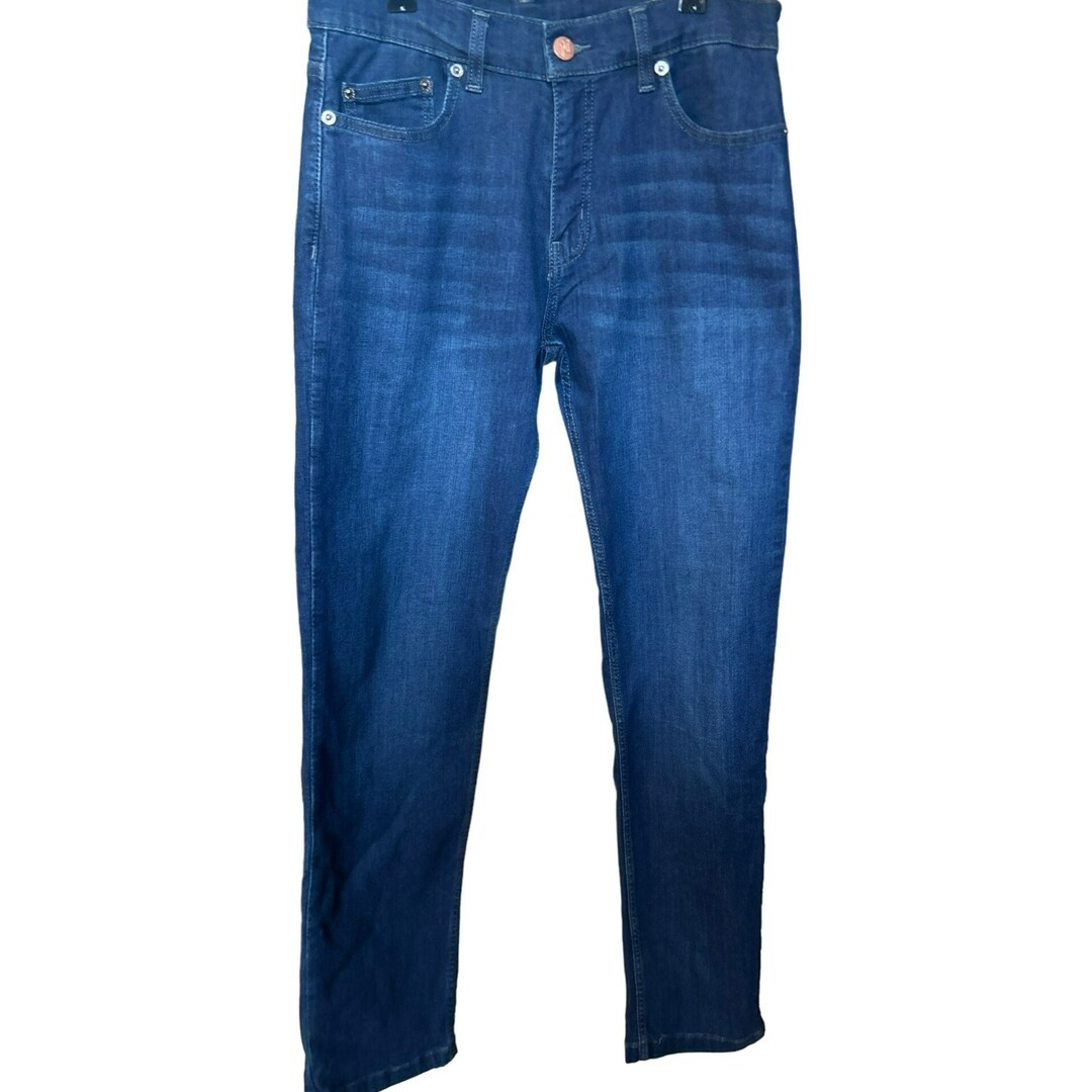 Mugsy Men's Dark Wash Fulton Denim Jeans 32 X 32 FLX3NFU Stretch ...