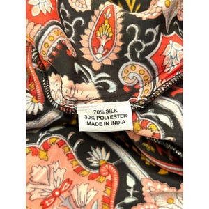 Perry Walker Bohemian Silk Blend Ruffle Spaghetti Strap Maxi Dress Y2K ...