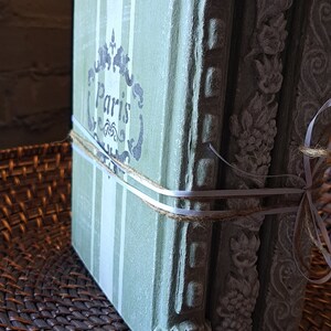 Vintage Styled Book Stack - Etsy
