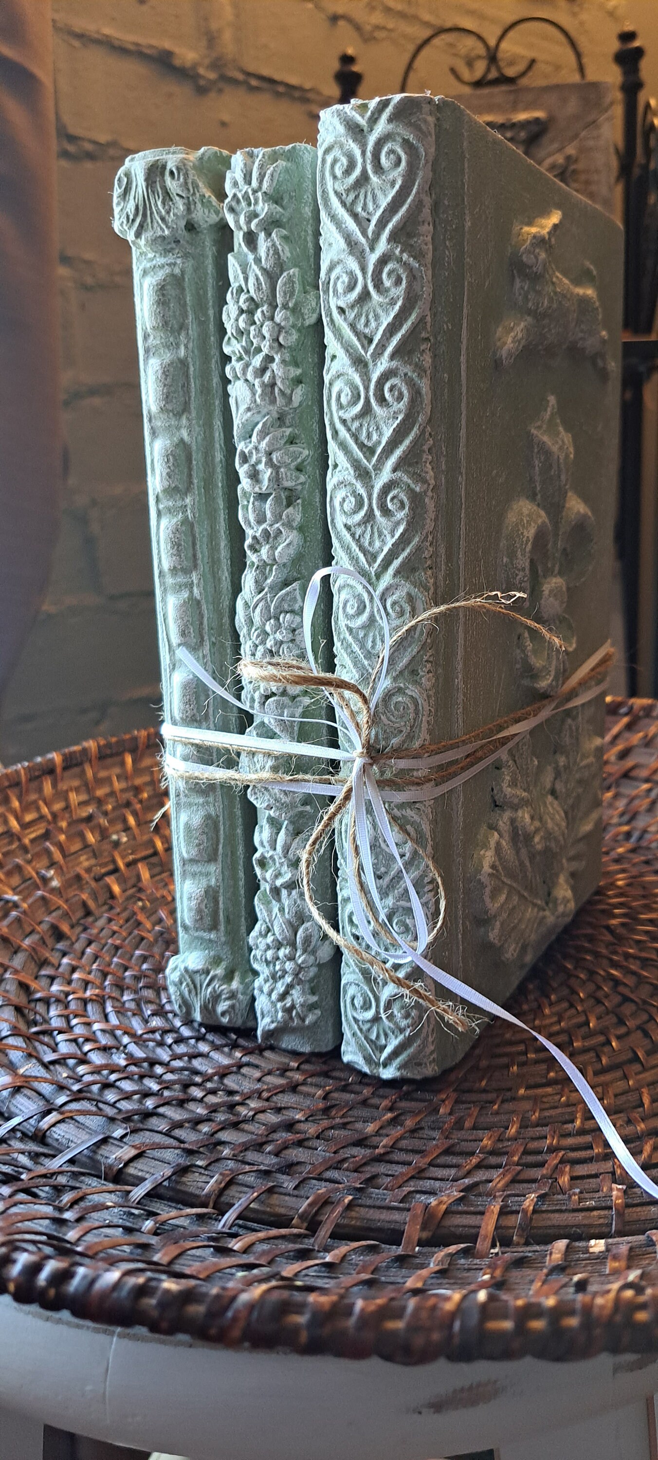 Vintage Styled Book Stack - Etsy