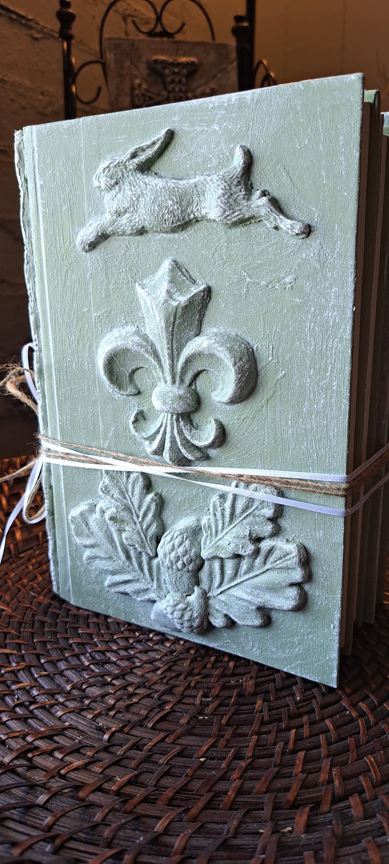 Vintage Styled Book Stack - Etsy