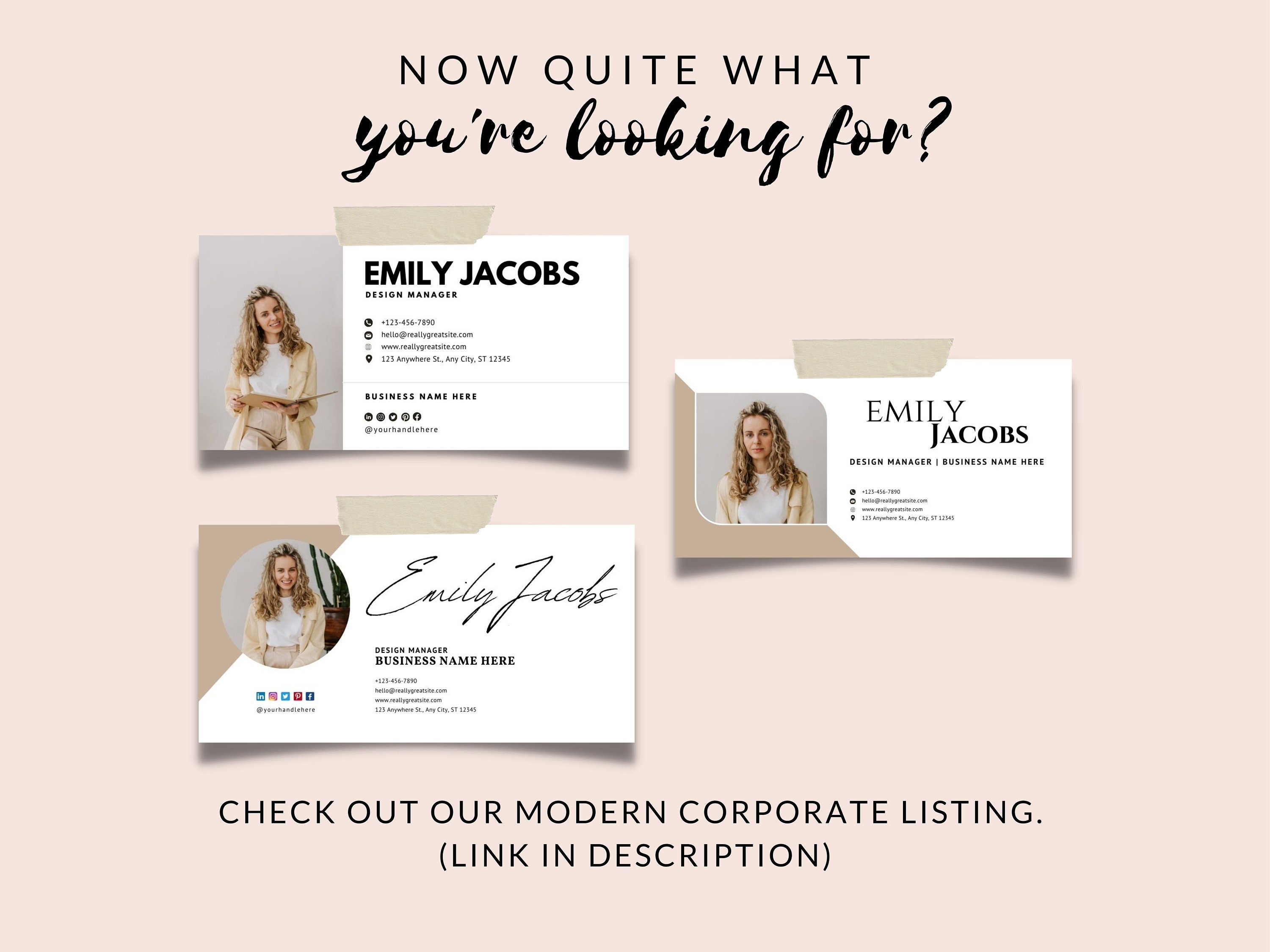 Email Signature Teacher Editable Canva Template, Spring Boho Rainbow ...