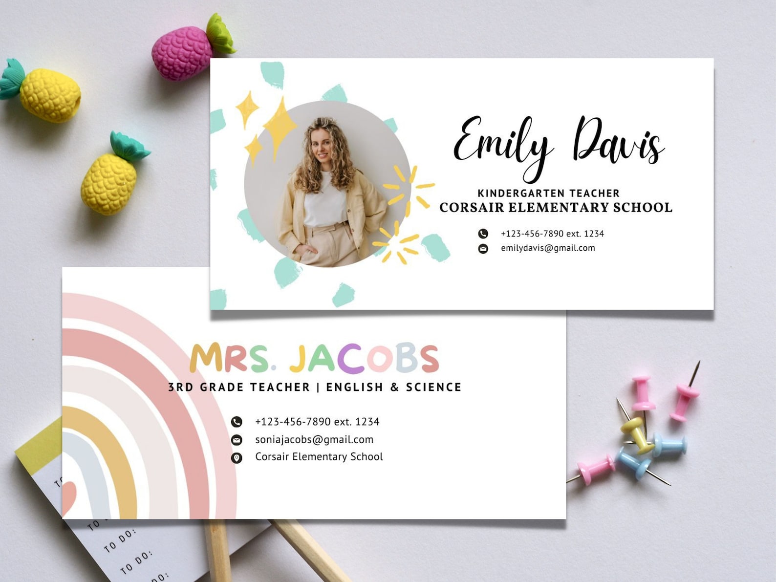 Modern Teacher Email Signature Collection - Elevate Your Communication ...