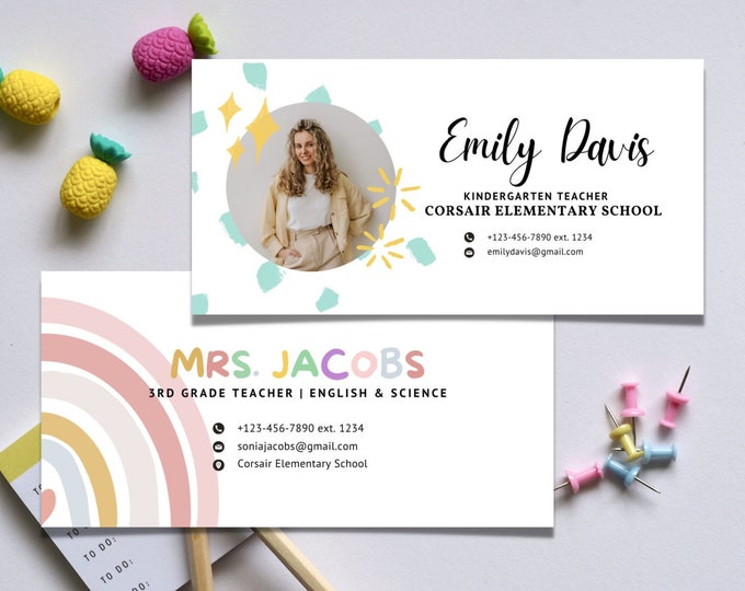 Modern Teacher Email Signature Collection - Elevate Your Communication ...
