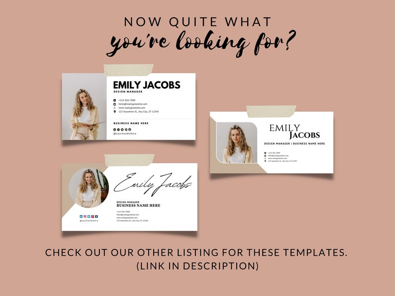 Email Signature Teacher Editable Canva Template, Autumn Boho Rainbow ...