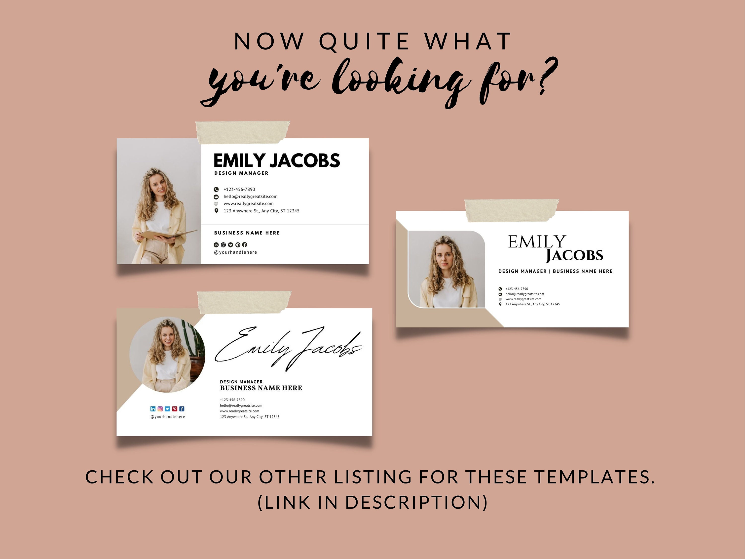 Email Signature Teacher Editable Canva Template, Autumn Boho Rainbow ...