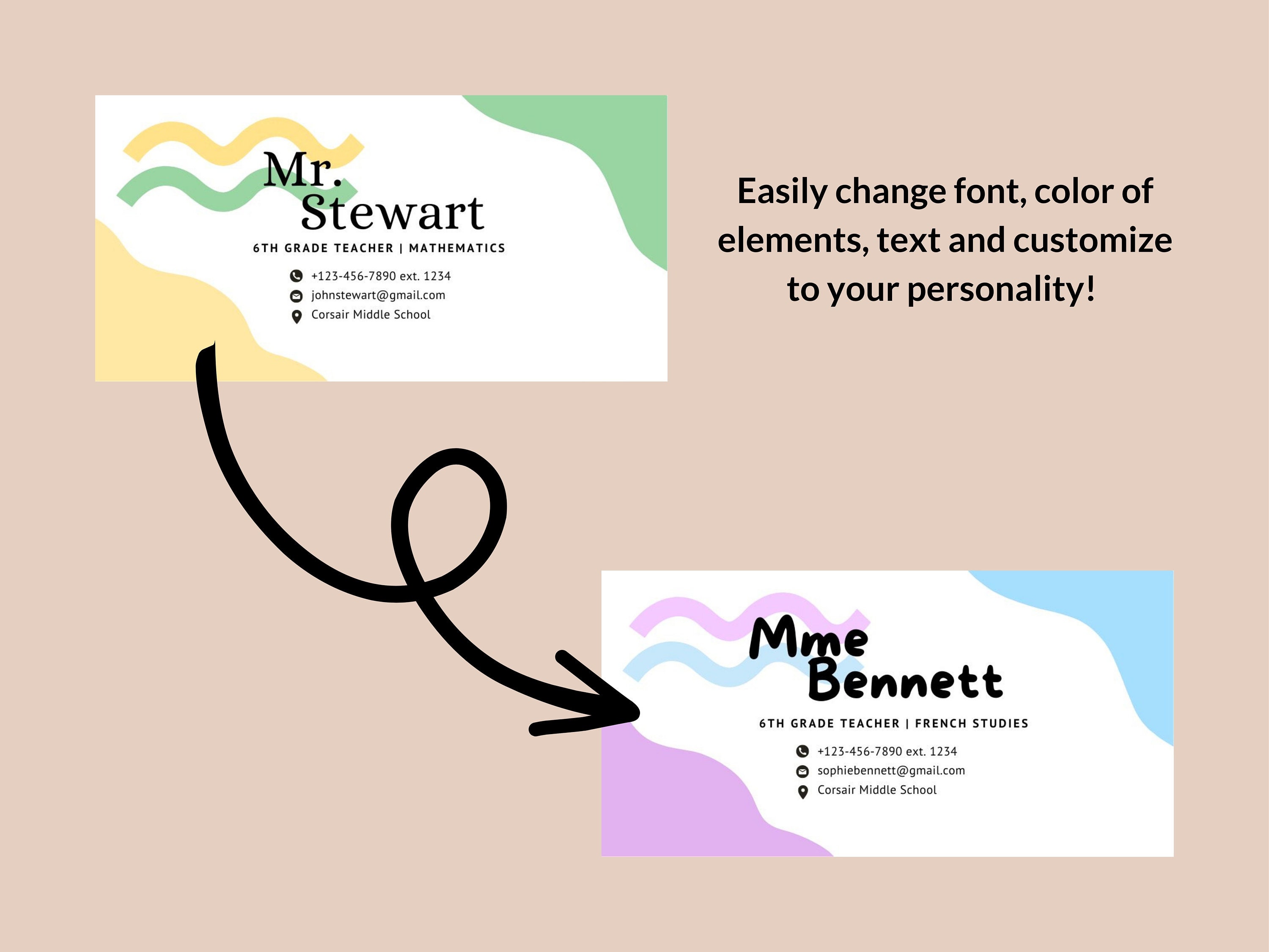 Modern Teacher Email Signature Collection - Elevate Your Communication ...