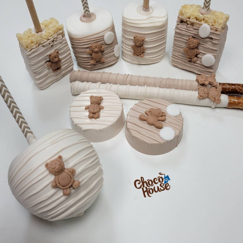 Teddy Bear Treats Bundle. Baby Shower. Party Favors. 30 Pcs - Etsy