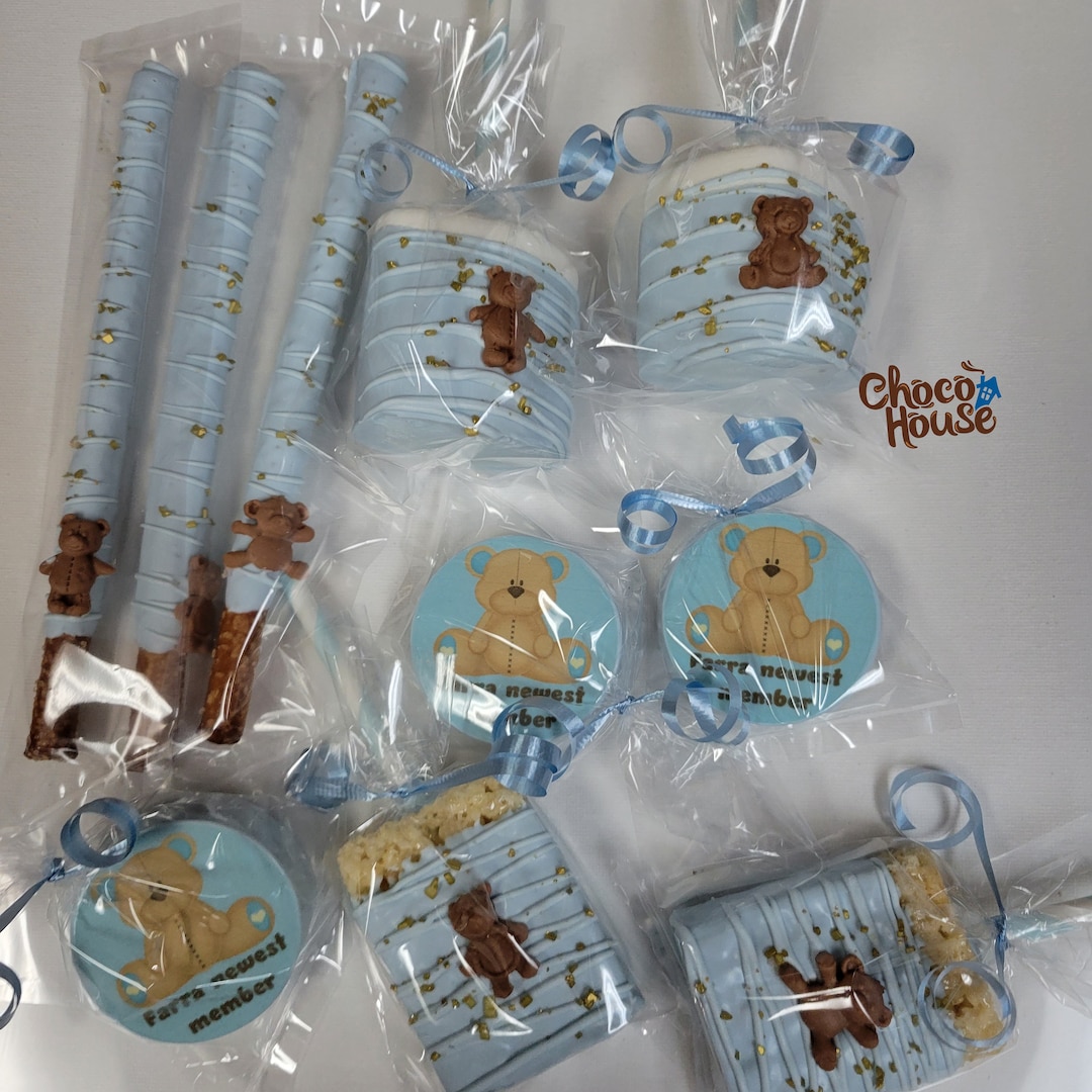 Teddy Bear Treats Bundle. Baby Shower. Party Favors. We Can Bearly Wait ...