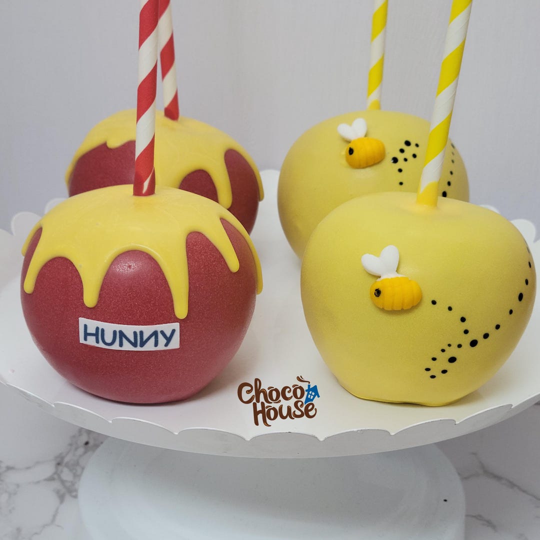 Hunny Pot Chocolate Candy Apples. 10 Pcs - Etsy