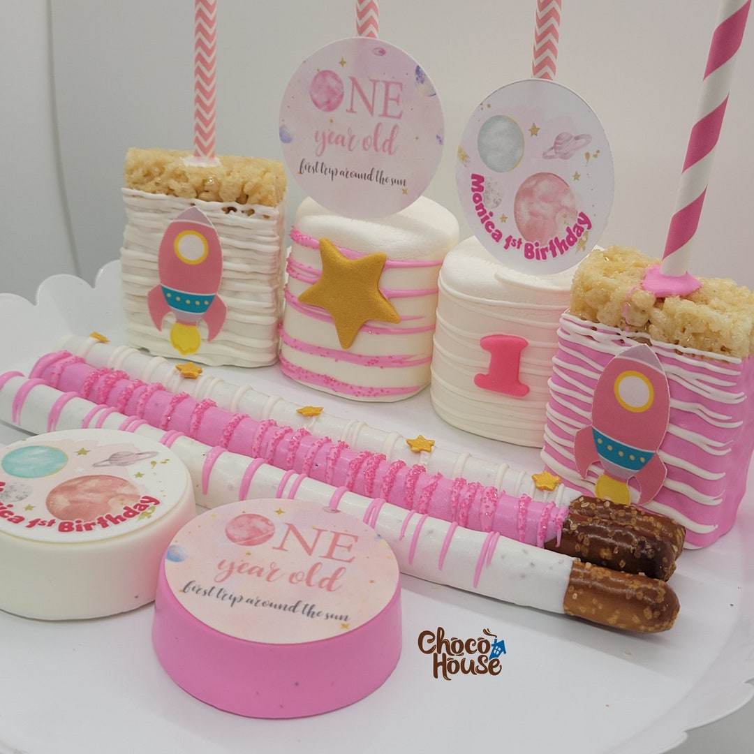 To the Moon Rocket Galaxy Party Favors. Two the Moon. 48 Pcs - Etsy