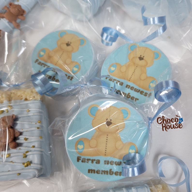 Teddy Bear Treats Bundle. Baby Shower. Party Favors. We Can Bearly Wait ...