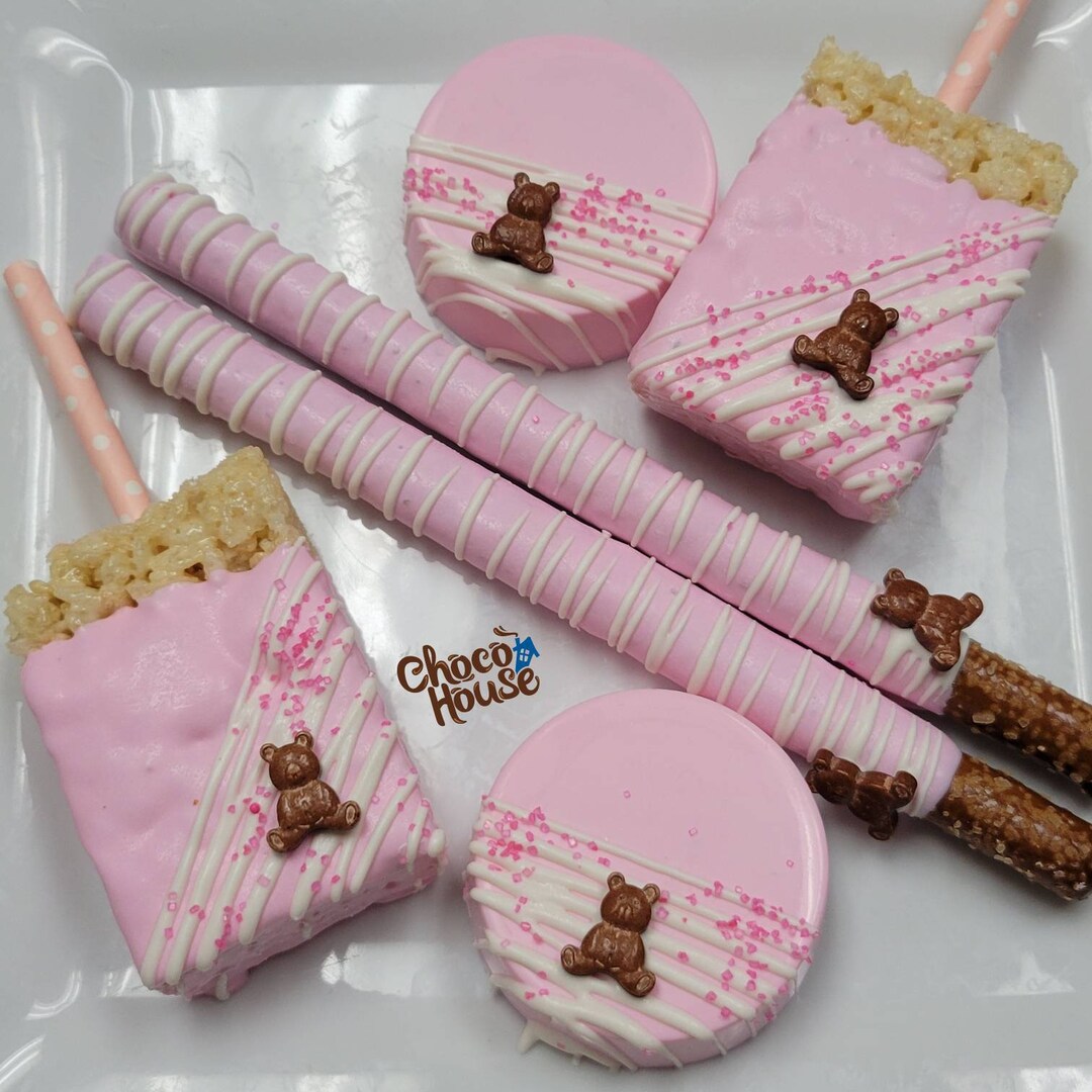 Teddy Bear Treats Bundle. Baby Shower. Party Favors. We Can Bearly Wait ...