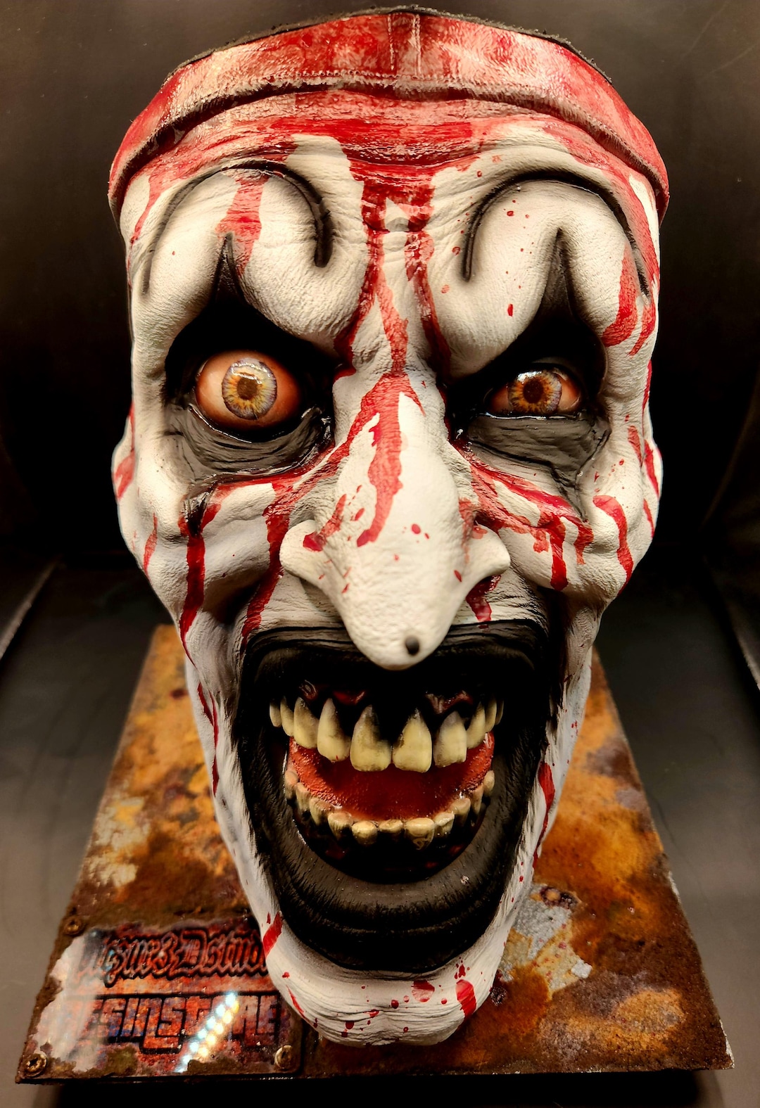 Terrifier Art the Clown Head (candy Bowl) - Etsy