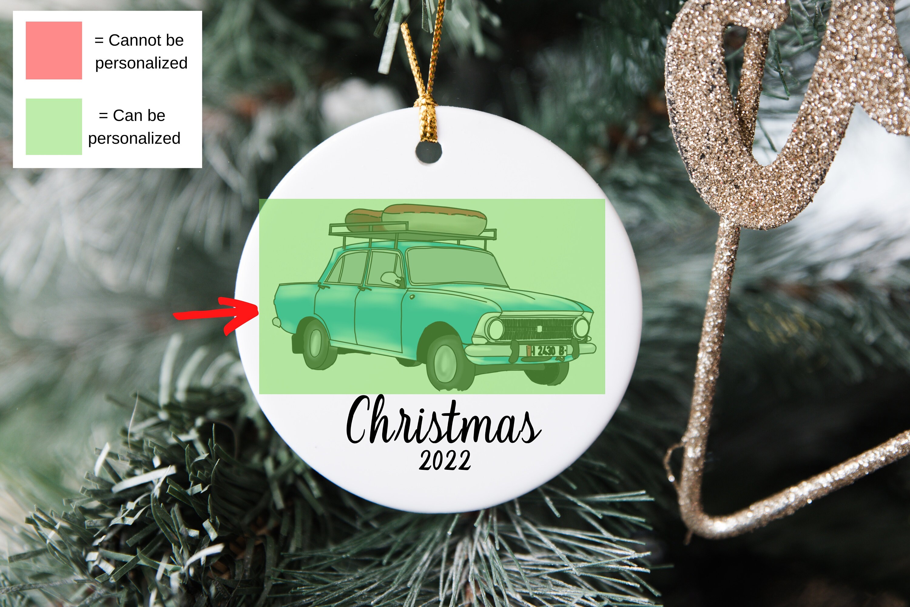 Custom Car Outline Ornament Outline of Your Car Personalized - Etsy