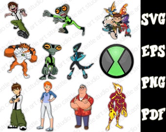 Ben Ten Clipart Free