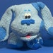 Blue and Pink Dog Crochet Pattern - Etsy