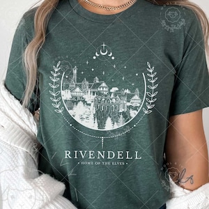River Elves Tee, Fantasy Book Lover T-shirt, Fantasy Apparel Fantasy ...