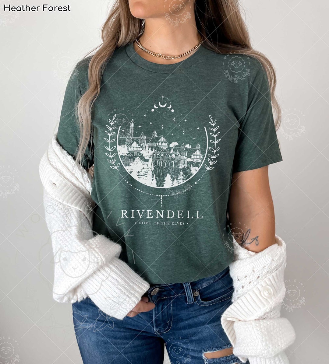 River Elves Tee, Fantasy Book Lover T-shirt, Fantasy Apparel Fantasy ...