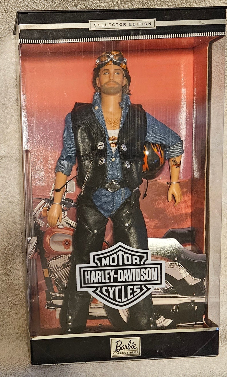 Harley Davidson Ken and Barbie Collectors Edition (new in Box) - Etsy