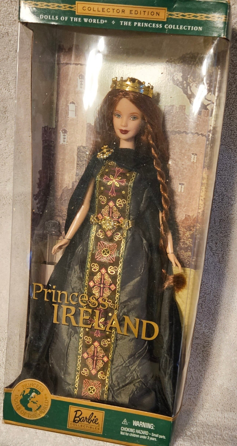 Ireland Princess Barbie new in Box Barbies of the World Collection 1999 ...