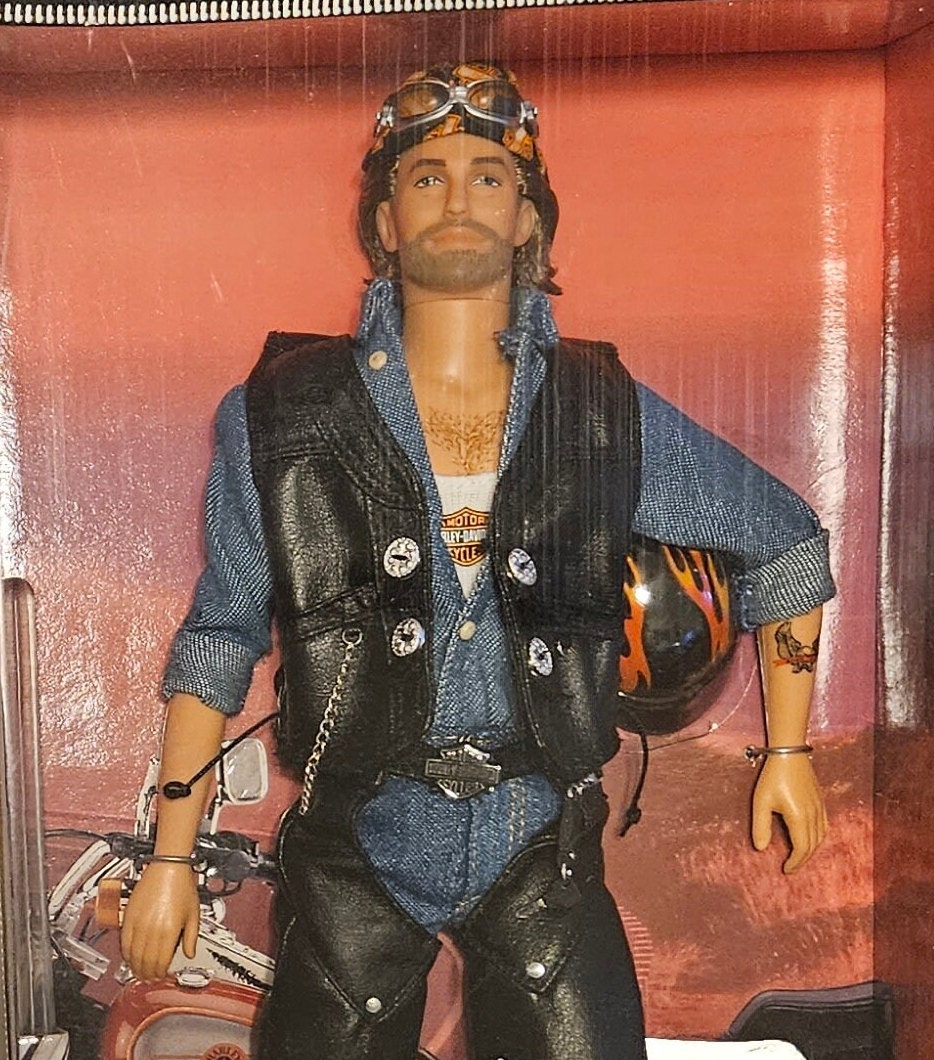 Harley Davidson Ken and Barbie Collectors Edition (new in Box) - Etsy