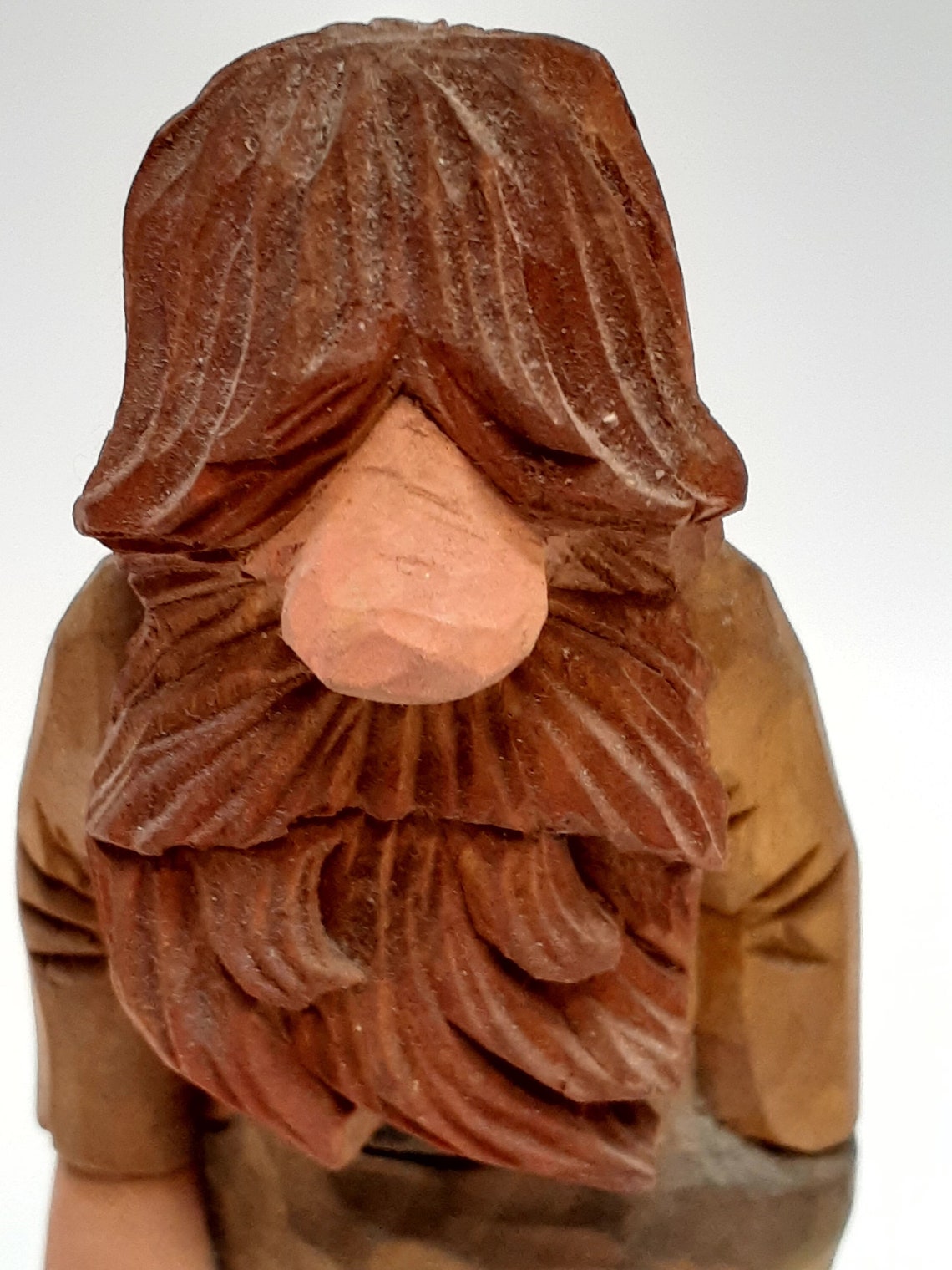 Original 6 In. Wood Carved Moutain Man by Bob O'rourke - Etsy