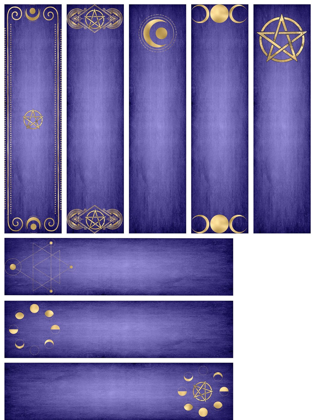 8 Pagan Bookmarks - Etsy